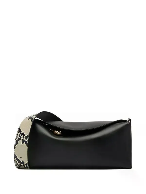 Erdem East West Bloom Shoulder Bag - Black