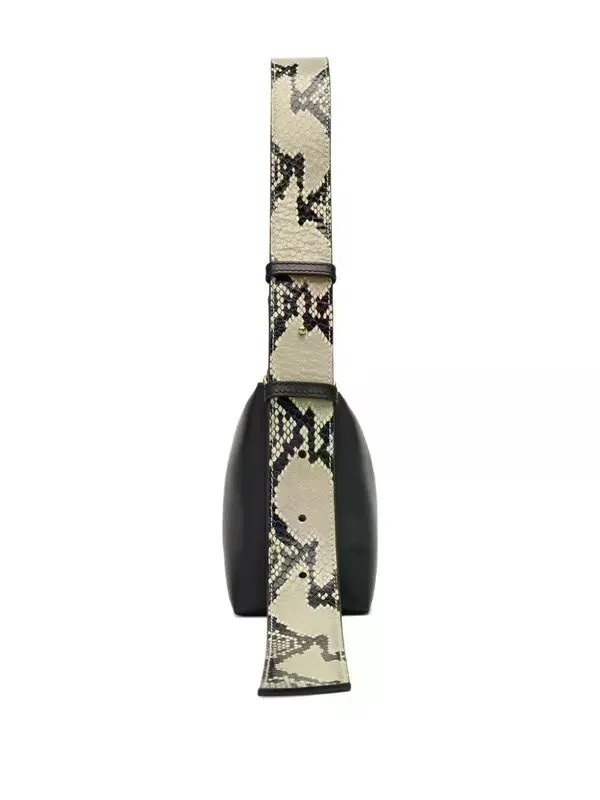 Erdem East West Bloom Shoulder Bag - Black