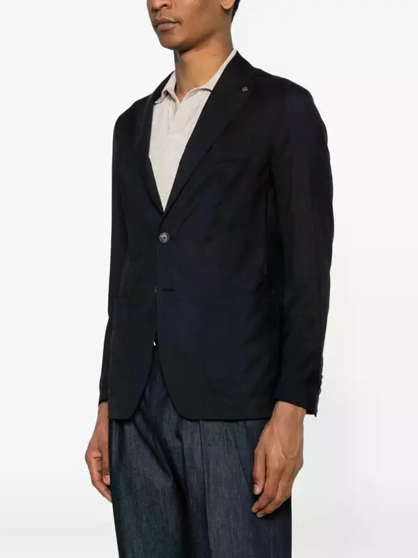 Tagliatore Single-breasted Jacket - Blue