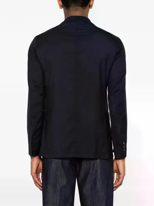 Tagliatore Single-breasted Jacket - Blue
