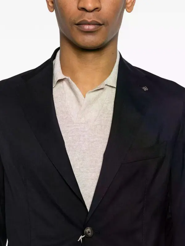 Tagliatore Single-breasted Jacket - Blue