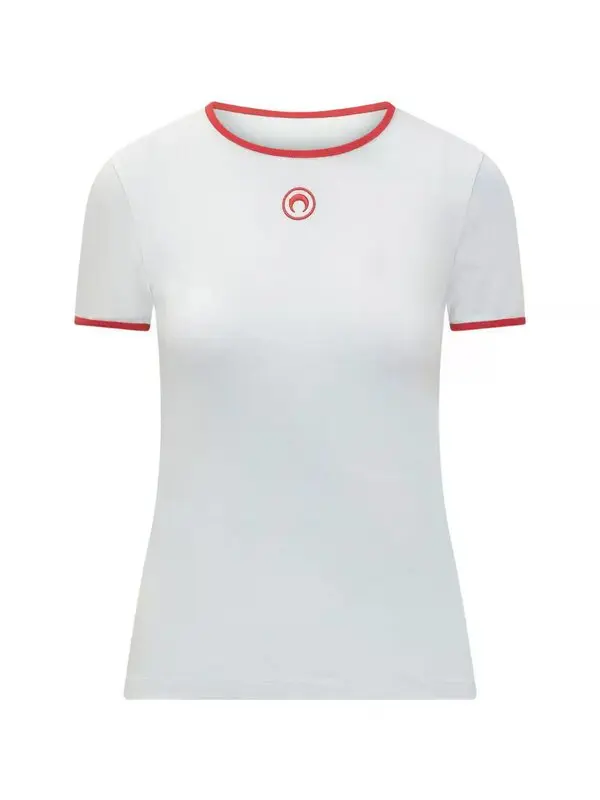 MARINE SERRE Crescent Jersey T-shirt