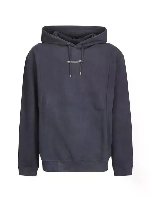 HELIOT EMIL Hooded Sweatshirt - Blue
