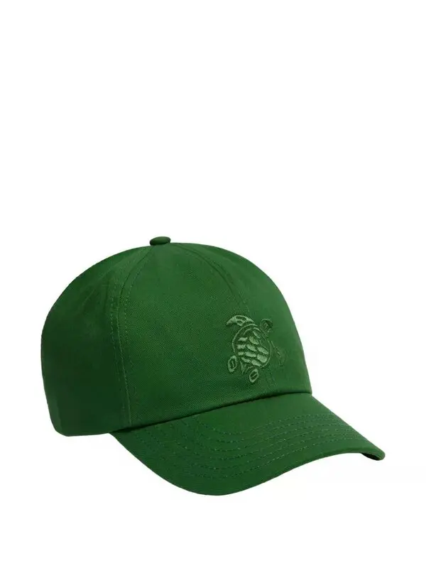 Vilebrequin Turtle-embroidered Cap - Green