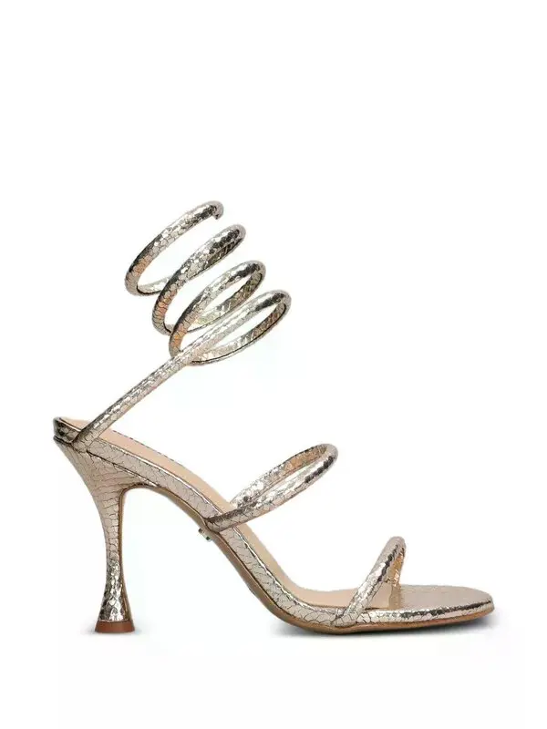 Lola Cruz Greta 95 Spiral Ankle Sandals
