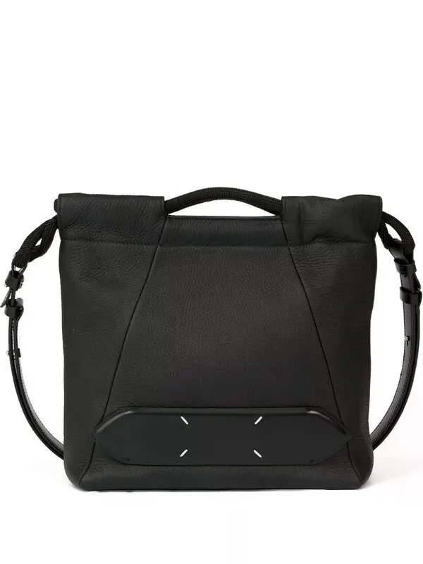 MAISON MARGIELA Stitched-details Shoulder Bag - Black