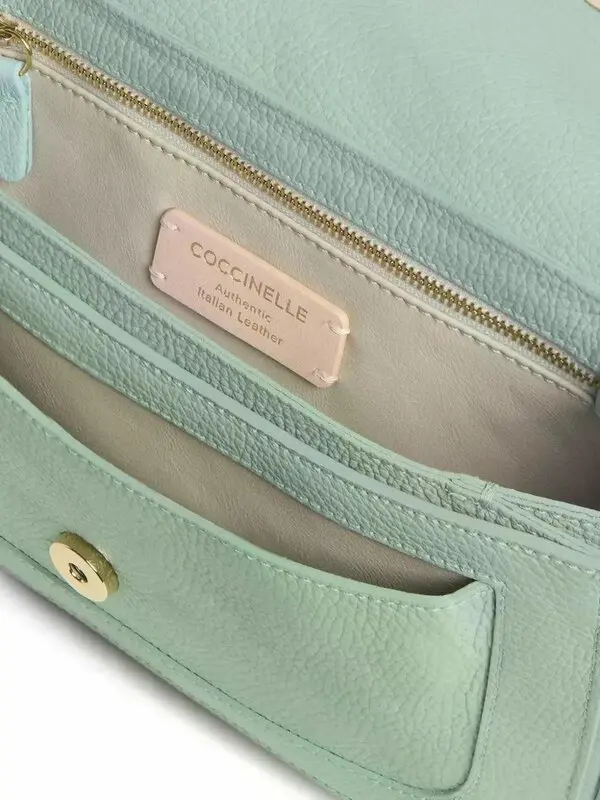 COCCINELLE C-me Medium Shoulder Bag - Green