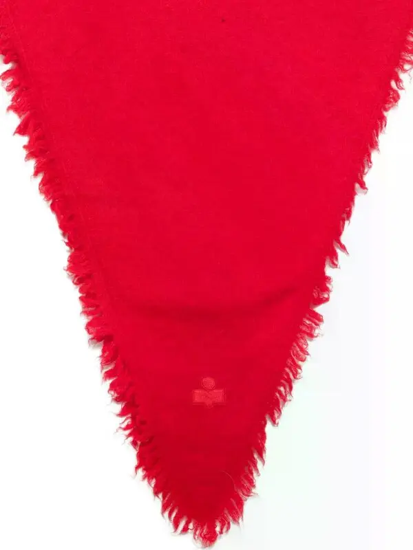 Isabel Marant Étoile Penina Mottled Baby Alpaca Scarf