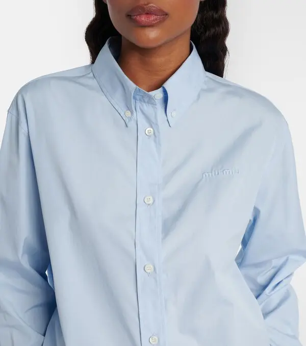 Miu Miu Cotton Poplin Shirt