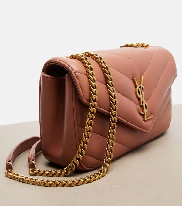 Saint Laurent Loulou Small Leather Shoulder Bag