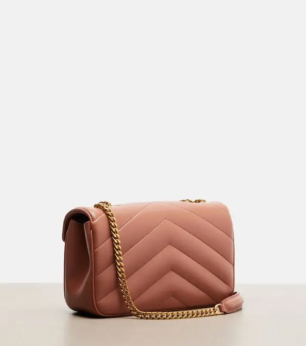 Saint Laurent Loulou Small Leather Shoulder Bag