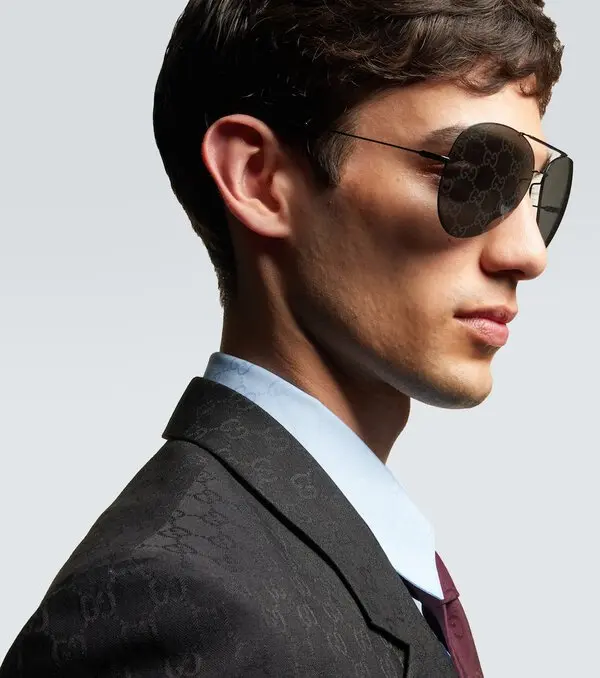 Gucci Gg Aviator Sunglasses