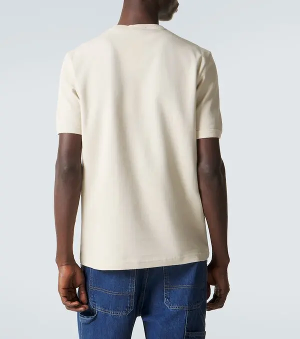 Prada Logo Cotton T-shirt