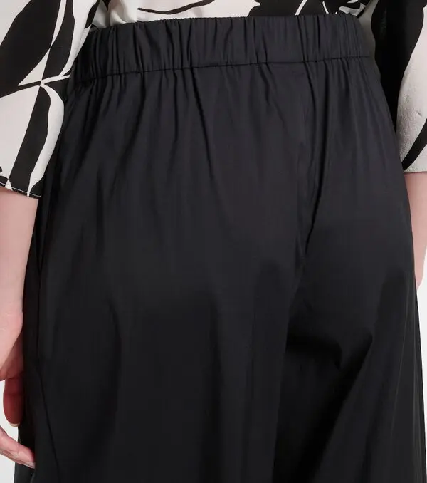 Max Mara Pece Cropped Wide-leg Pants