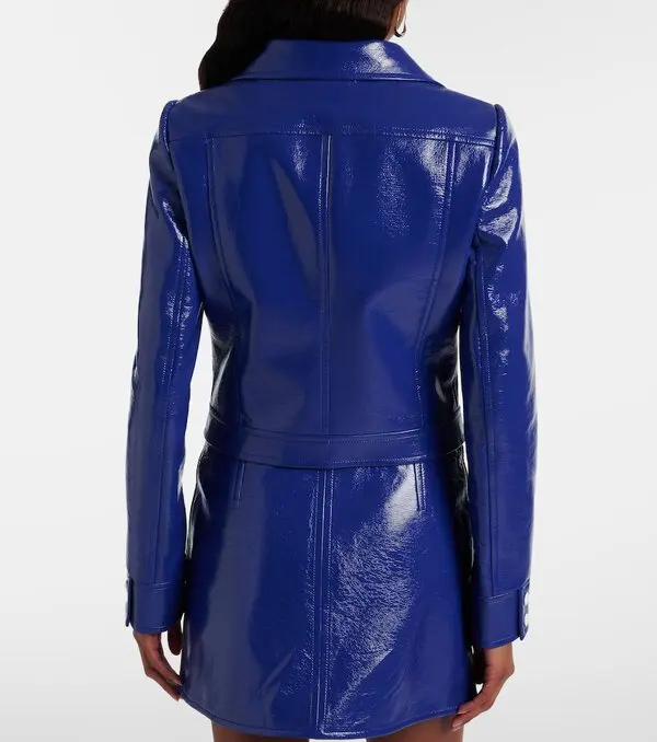 COURREGES Reedition Vinyl Jacket - Blue