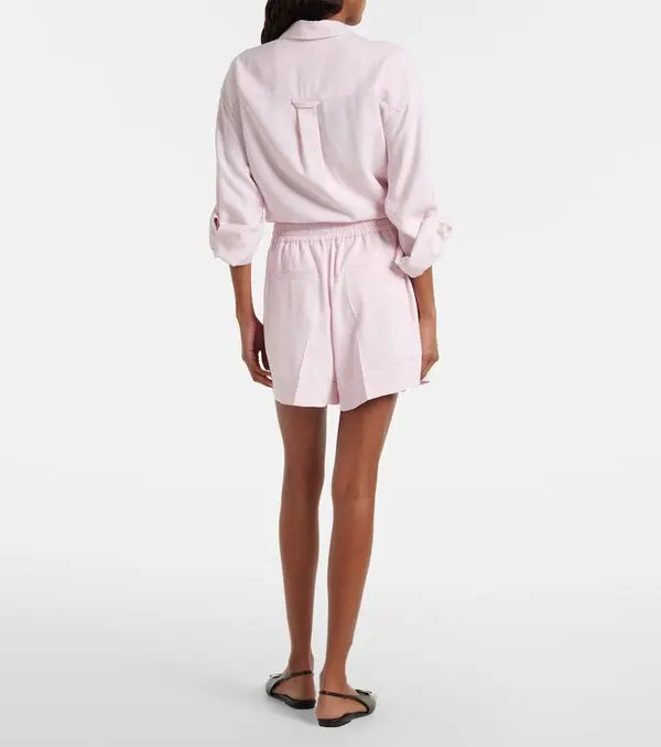 Sportmax Crespo Shorts - Pink