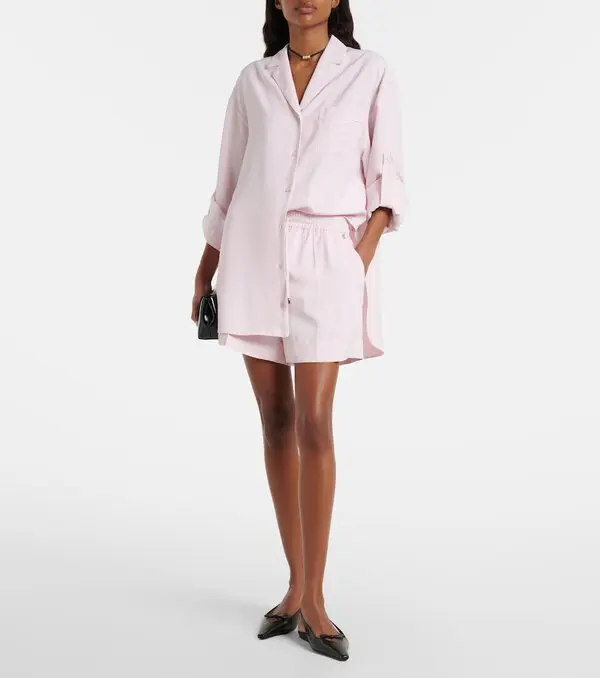 Sportmax Crespo Shorts - Pink