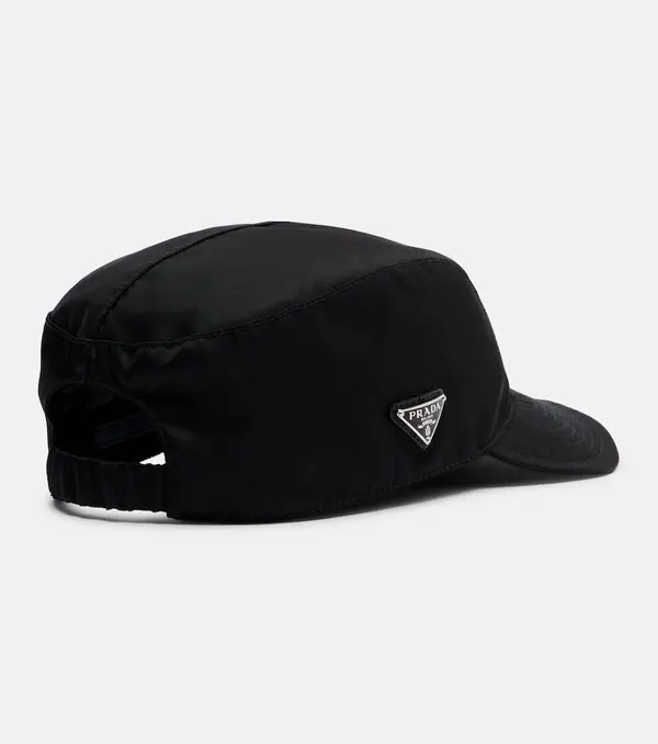 Prada Re-nylon Baseball Cap - Black