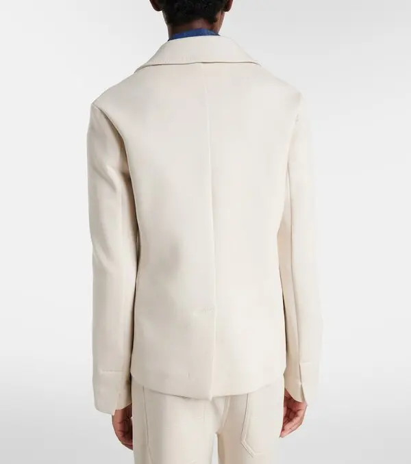 Max Mara Badia Cotton-blend Jersey Blazer