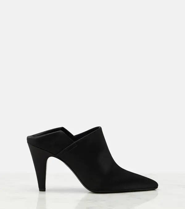 Alaïa Cone Satin Mules