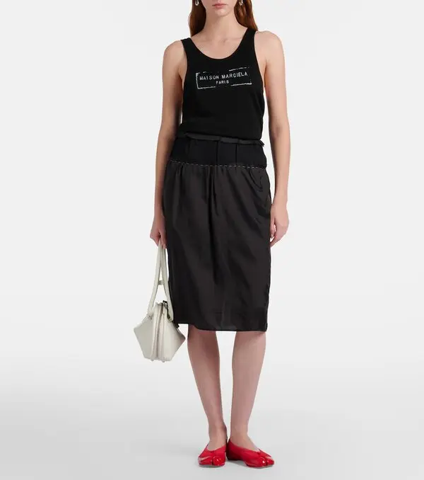 MAISON MARGIELA Tabi Patent Leather Ballet Flats
