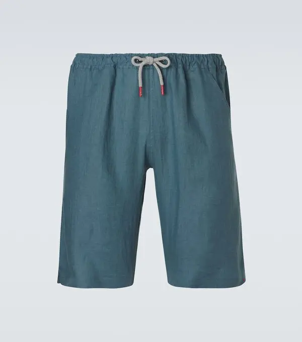 Kiton Linen Shorts