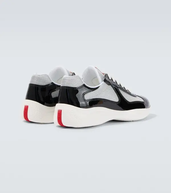 Prada America's Cup Sneakers - Black