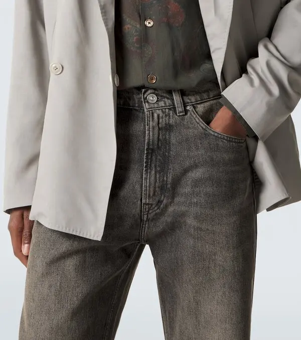 Our Legacy Third Cut Straight Jeans - Grey