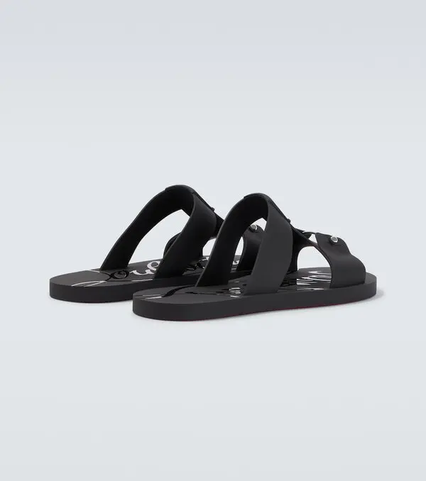 CHRISTIAN LOUBOUTIN Zakouski Slides In /grizzly