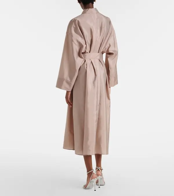 Max Mara Anna Organza Shirt Dress