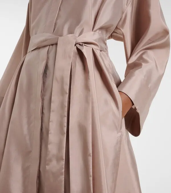 Max Mara Anna Organza Shirt Dress