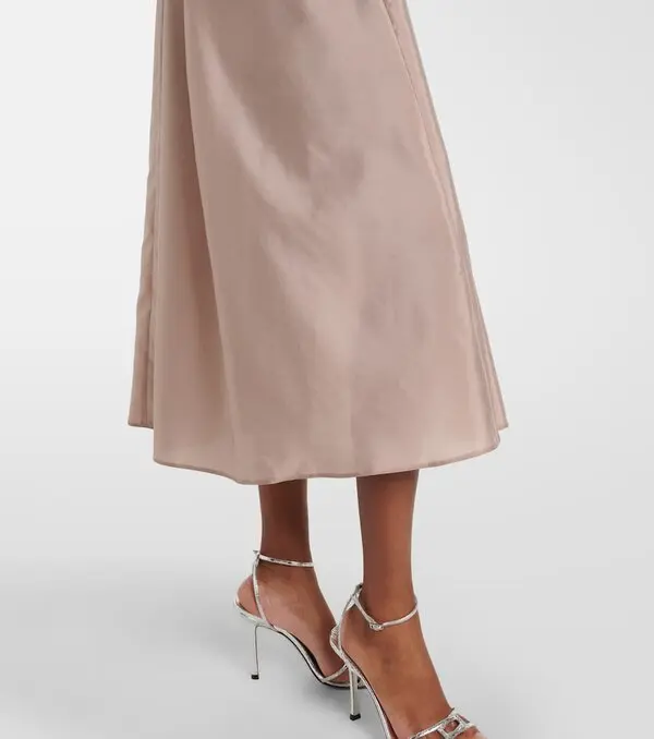 Max Mara Anna Organza Shirt Dress