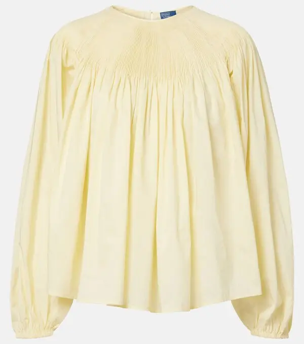 Polo Ralph Lauren Cotton Blouse - Yellow