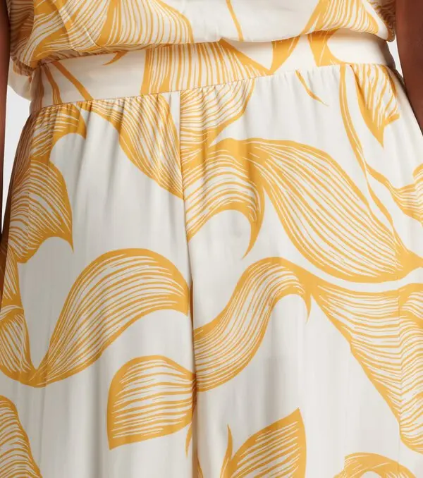 ADRIANA DEGREAS Printed Balloon Pants