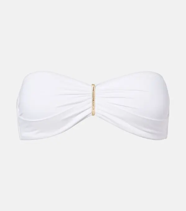 Melissa Odabash Positano Strapless Bikini Top - White