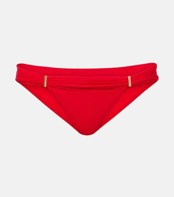 Melissa Odabash Positano Bikini Bottoms - Red