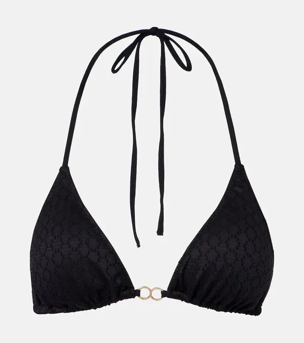 Melissa Odabash Costa Bikini Top - Black