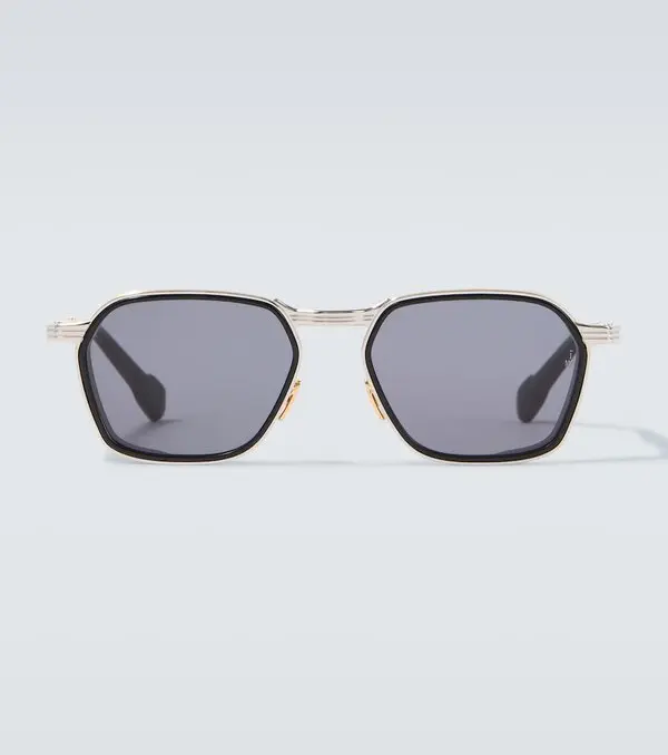 JACQUES MARIE MAGE Beckett Square Sunglasses - Silver