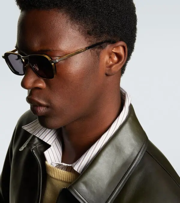 JACQUES MARIE MAGE Beckett Square Sunglasses