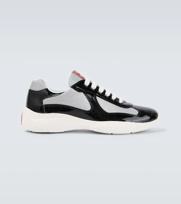 Prada America's Cup Sneakers - Black