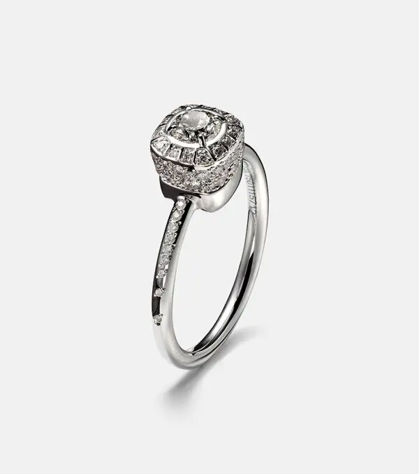 Pomellato Nudo Petit 18kt White Gold Ring With Diamonds