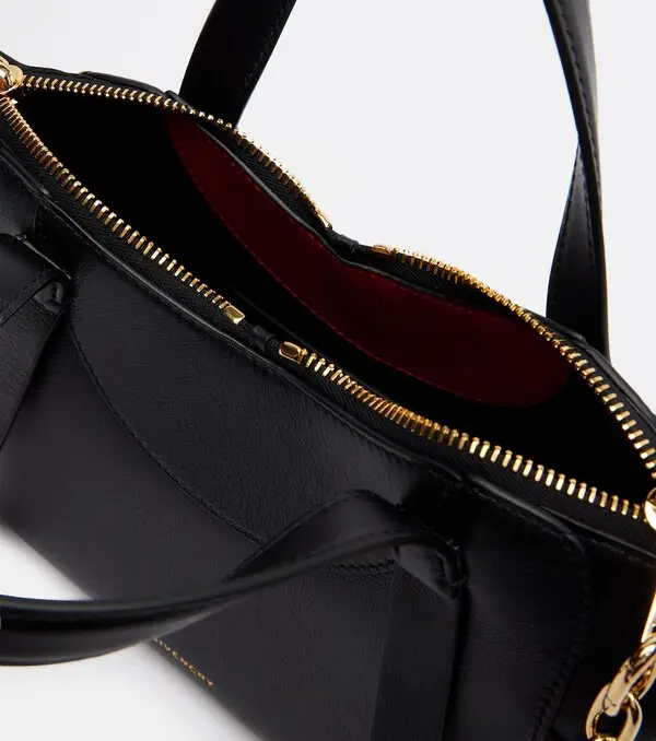 Givenchy The Snatch Small Leather Tote Bag