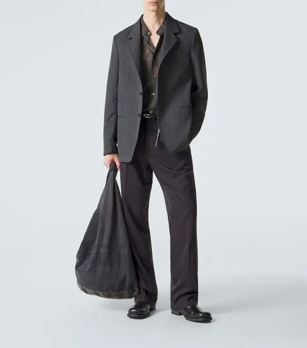 Our Legacy Unconstructed Ceremony Pinstripe Blazer