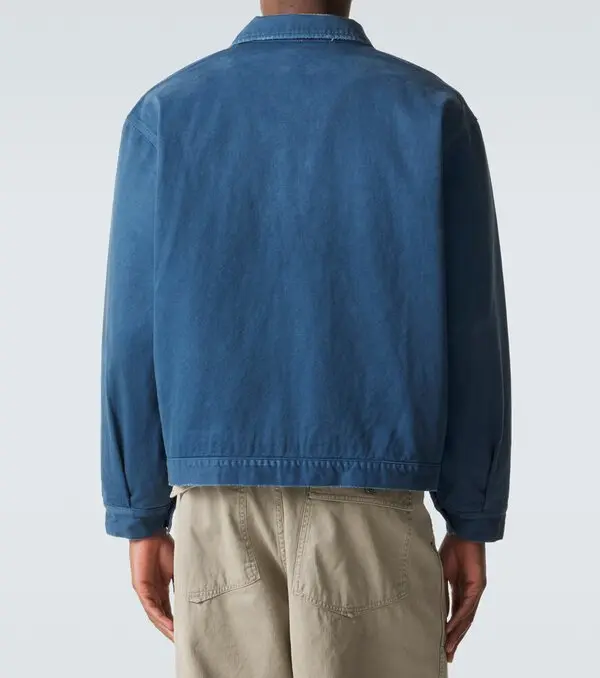 A.PRESSE Cotton Zipped Jacket