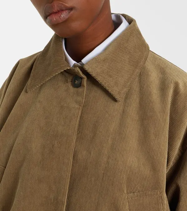 RÓHE Cotton Corduroy Jacket - Beige