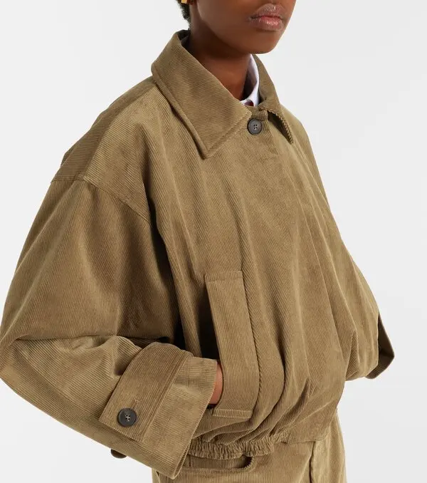 RÓHE Cotton Corduroy Jacket - Beige