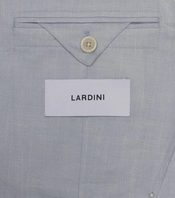 LARDINI Wool, Silk And Linen Suit