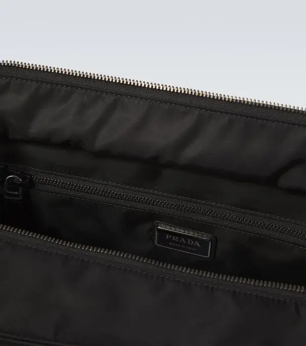 Prada Re-nylon Messenger Bag - Black