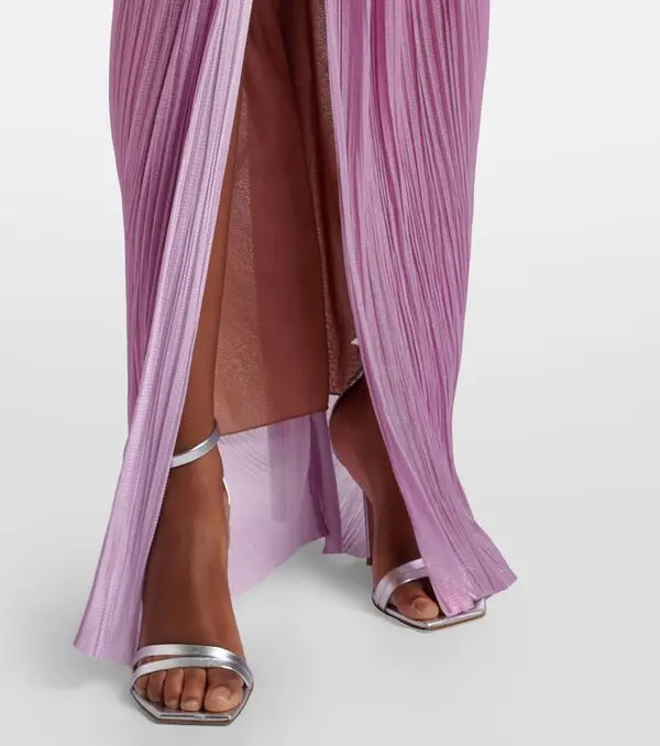 MARIA LUCIA HOHAN Stephanie Silk Tulle Gown - Pink