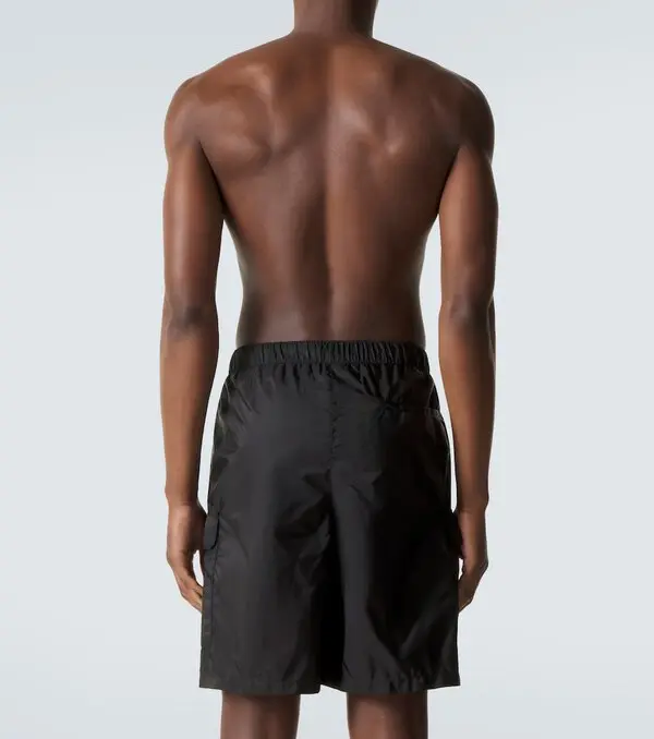 Prada Re-nylon Swim Trunks - Black